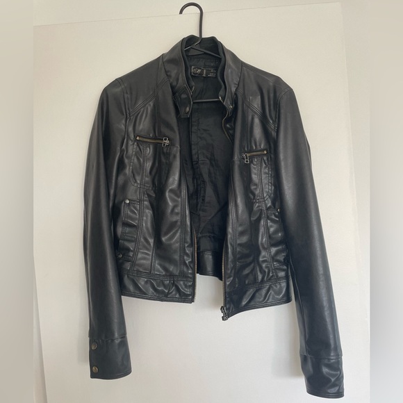 Zara | Jackets & Coats | Zara Trf Faux Leather Jacket | Poshmark